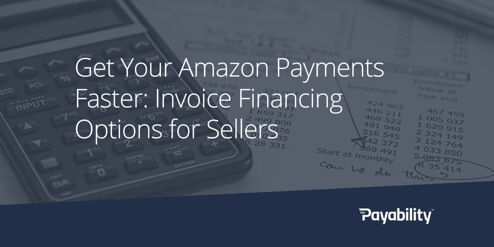 Invoice Factoring and Discounting Option for Your Amazon Business ...