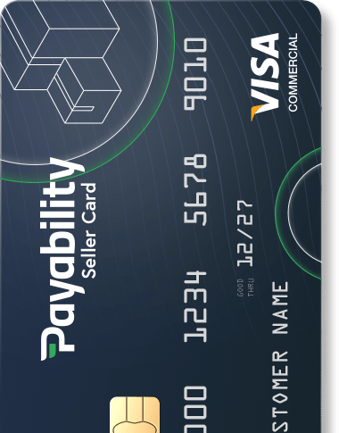 Payability Seller Card | 2% Cash Back for eCommerce and Marketplace Sellers